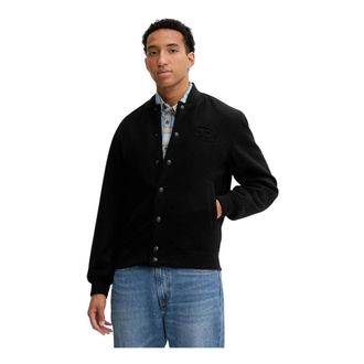 Diesel J-Arry Bomber Jacket - Homme - Vestes - Noir - Taille: 2XL