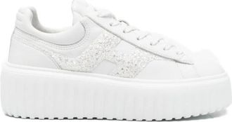 Hogan Femme, Chaussures, Blanc, Taille: 39 EU H-Stripes Baskets
