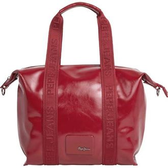Pepe Jeans London Chelsea Glossy, Sac Femme, Rouge (Rouge), Taille Unique
