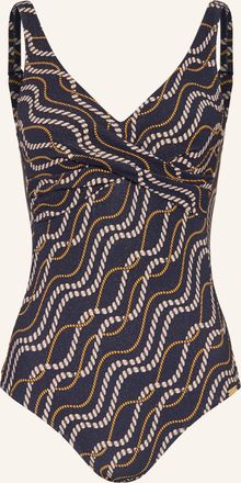 Charmline Charmline Shape-Badeanzug Marina Luxe Mit Glitzergarn blau