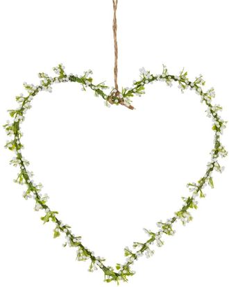 Matches 21 matches21 Schleierkraut Herz Blumenherz Dekoration wei&szlig;/gr&uuml;n Fensterdekoration Fr&uuml;hlingsdekoration Fensterh&auml;nger 1 STK. 16x16 cm