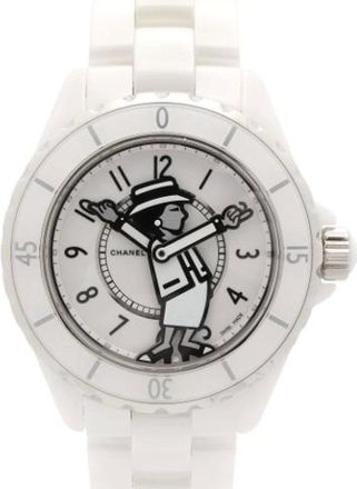 Chanel Montre Vintage doccasion - Homme - Pre-owned - Blanc - Taille: ONE Size