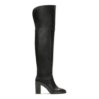Kazar Femme, Chaussures, Noir, Taille: 37 EU Kazar bottes de mousquetaire noires sur talon