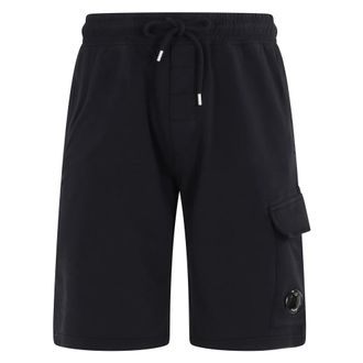 C.P. Company Light Fleece Cargo Lens Sweatshorts - - Shorts - Herren - Blau - S