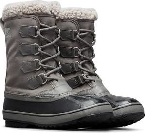 Sorel 1964 PAC Nylon Waterproof bottes dhiver imperméables pour homme, Gris (Quarry x Dove), 43.5 EU