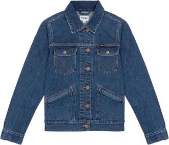 Wrangler Femme, Vestes, Bleu, Taille: 36 FR Denim Vestes