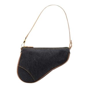 Dior Pre-owned Saddle Pochette - Femme - Pre-owned - Bleu - Taille: ONE Size