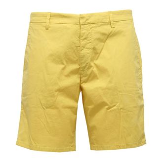 Dondup Homme, Shorts, Jaune, Taille: W35 Bermuda en coton