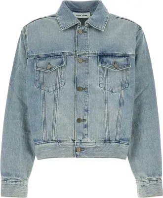 Fear of God Homme, Vestes, Bleu, Taille: 2XL Veste en jean classique