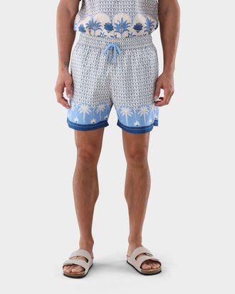 van Laack Badehose mit Muster