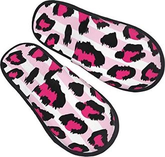 Generic Rayure L&eacute;opard Homme Femme Slippers Respirantes Chaussons L&eacute;g&egrave;res Chaussures De Maison Pour Maison Ext&eacute;rieur Automne L