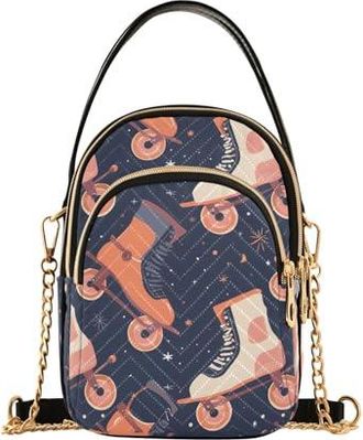 Mnsruu Sac à bandoulière rétro pour femme avec sangle réglable