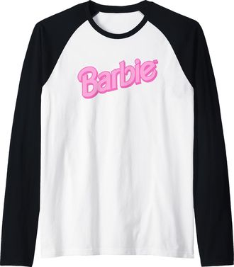 BARBIE Rosafarbenes Barbie-Logo Raglan