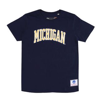 Mitchell & Ness Homme, Tops, Bleu, Taille: XL Ncaa OG Tee Micwol Navy
