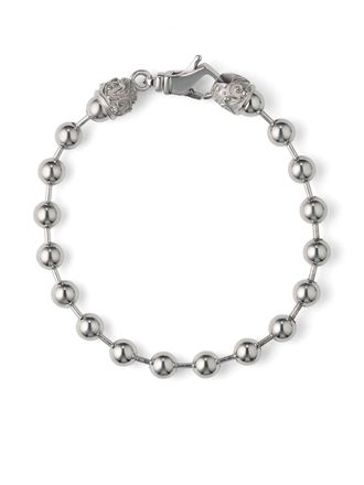Emanuele Bicocchi bracelet serti de perles - Argent