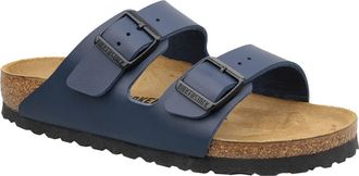Birkenstock Arizona Birko Flor Marinenblaue Sandalen-UK 4.5 / EU 37, Navy, 37 EU