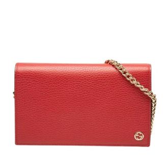 Gucci Pre-owned Betty Wallet on Chain - - Pre-owned - Damen - Rot - ONE SIZE