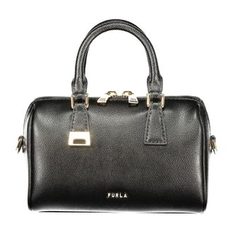Furla Olivia Mini Boston Bag - Femme - Sacs - Noir - Taille: ONE Size