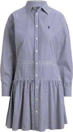 Polo Ralph Lauren Robe chemise courte ray&eacute;e en coton
