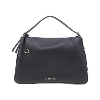 Gucci Sac bandouli&egrave;re vintage Pre-owned - Femme - Pre-owned - Noir - Taille: ONE Size