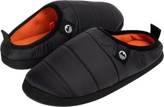 Lakeland Footwear Wolfa Chaussons Matelassée pour Hommes - Noir - 43