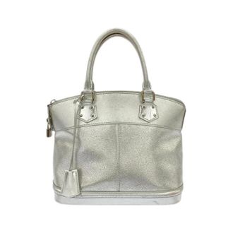 Louis Vuitton Pre-owned Suhali Lockit Goat Leather Handbag - - Pre-owned - Damen - Grau - ONE SIZE