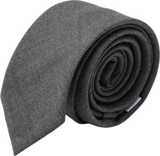 Thom Browne Homme, Accessoires, Gris, Taille: ONE Size Cravate Classique