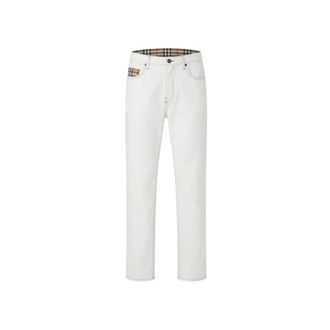 Burberry Femme, Jeans, Blanc, Taille: W26 Dalia Jeans droits