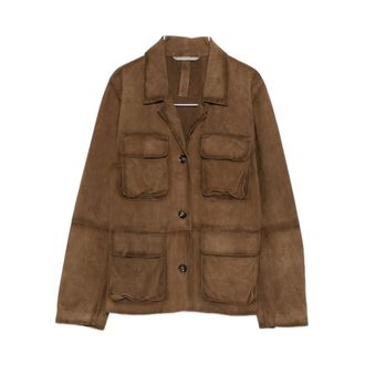 The Jack Leathers Femme, Vestes, Brun, Taille: 42 FR THE Jack AND Jackie Leathers Veste Grise