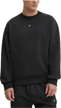 HUGO BOSS Homme, Sweatshirts et sweats &agrave; capuche, Noir, Taille: M SweaT-shirt Dettil