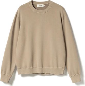 Elvine Homme, Sweatshirts et sweats &agrave; capuche, Brun, Taille: XL Caspian GMD Washed Cotton SweaT-shirt