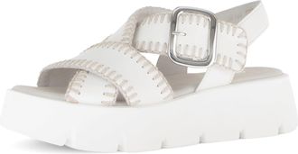 Gabor Damen Riemchensandalen, Frauen Sandalen,Sandaletten,Sommersandalen,bequem,flach,Sommerschuhe,Freizeitschuhe,Latte (Uni),38 EU / 5 UK