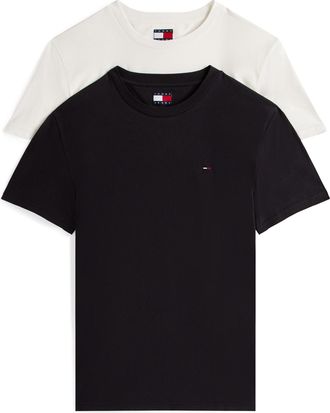 Tommy Jeans Shirt Tommy Flag Extra Slim T