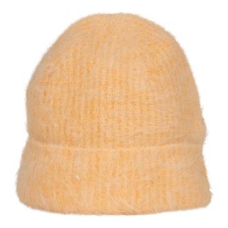 S&eacute;fr Gelbe Fuzzy Beanie Fw24 - - Accessories - Herren - Gelb - ONE SIZE