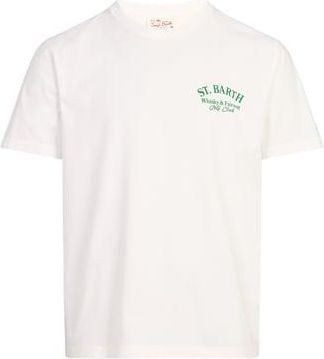 MC2 Saint Barth Tee-shirt droit imprim&eacute; en coton