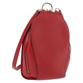Louis Vuitton Pre-owned Epi Leder Rucksack - - Pre-owned - Damen - Rot - ONE SIZE