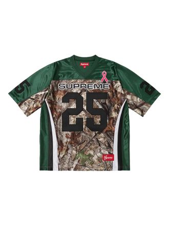 SUPREME maillot de football - Vert
