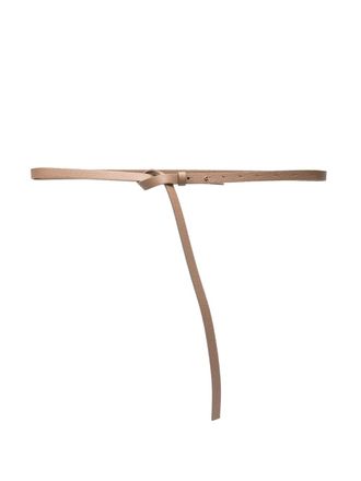 Lorena Antoniazzi ceinture en cuir - Marron