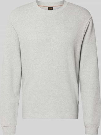 Boss Orange by Hugo Boss Regular Fit Langarmshirt aus Baumwoll-Mix Modell WE-TEMPEST