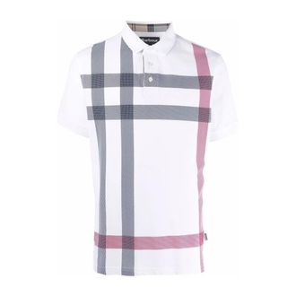 Barbour Blaine Tartan Piqu&eacute; Polo - - Tops - Herren - Mehrfarbig - M