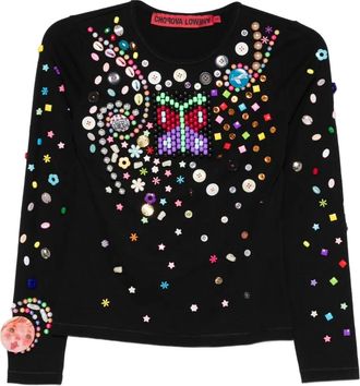 Chopova Lowena pull Night Defunct - Noir