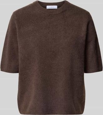 Comma Strickpullover aus Wolle mit 1/2-Arm