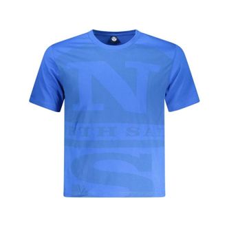 North Sails Cotton T-Shirt - - Tops - Herren - Blau - M