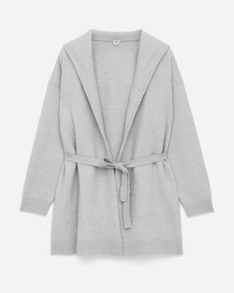 Arket Strickjacke Aus Einer Alpaka-Wollmischung -Grau