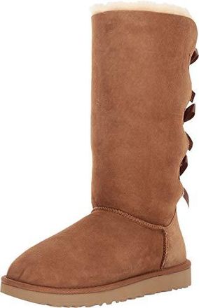 UGG Bailey Bow Tall II femme, Marron (châtaigne), 39 EU