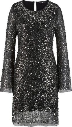 Riani Damen Minikleid mit Perlen- und Paillettenstickerei