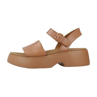 Camper Femme, Chaussures, Brun, Taille: 41 EU Sandales plates &eacute;l&eacute;gantes pour femmes