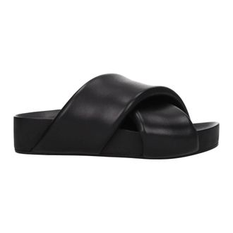 Jil Sander Lederslipper - - Shoes - Damen - Schwarzk - 36 EU
