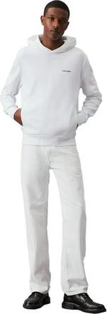 Calvin Klein Hoodie en coton m&eacute;lang&eacute;