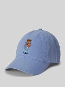Polo Ralph Lauren Cap mit Polo Bear Detail aus Leinen